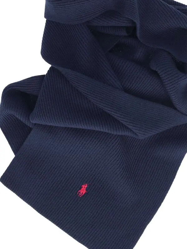 Destin Wool Scarf - Blue