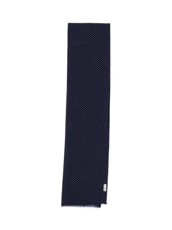 Destin Wool Scarf - Blue