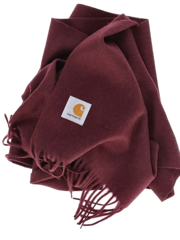 Destin Wool Scarf - Red