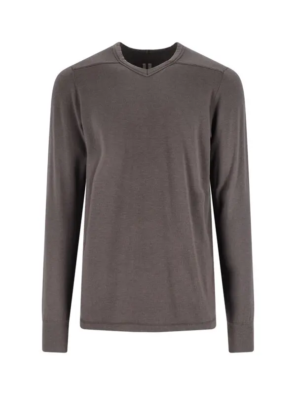 Rick Owens Thermal' T-shirt - Brown