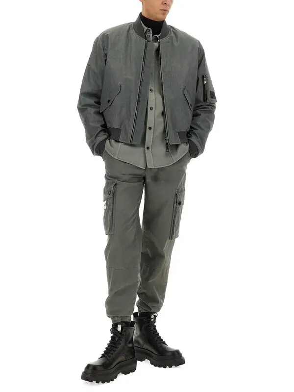 Dolce & Gabbana Bomber Jacket - Grey