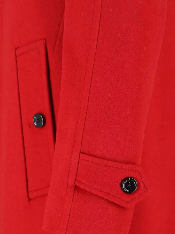 LARDINI Cashmere Coat - Red