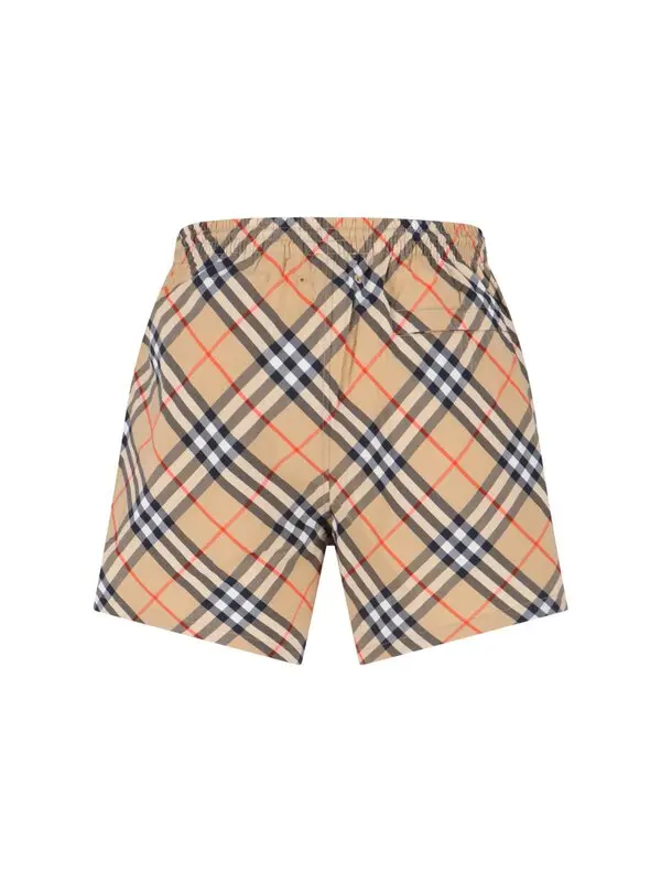 Burberry Check Swim Shorts