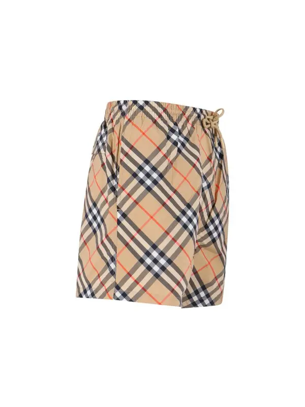 Burberry Check Swim Shorts