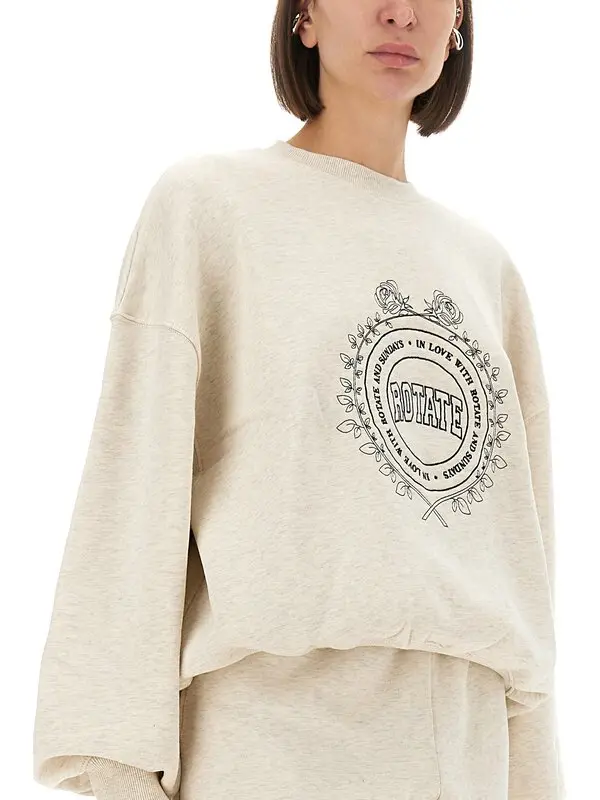 ROTATE BY BIRGER CHRISTENSEN Sweatshirt With Logo