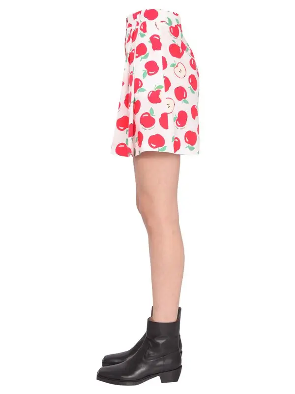 Moschino Cotton Poplin Shorts - Multicolour