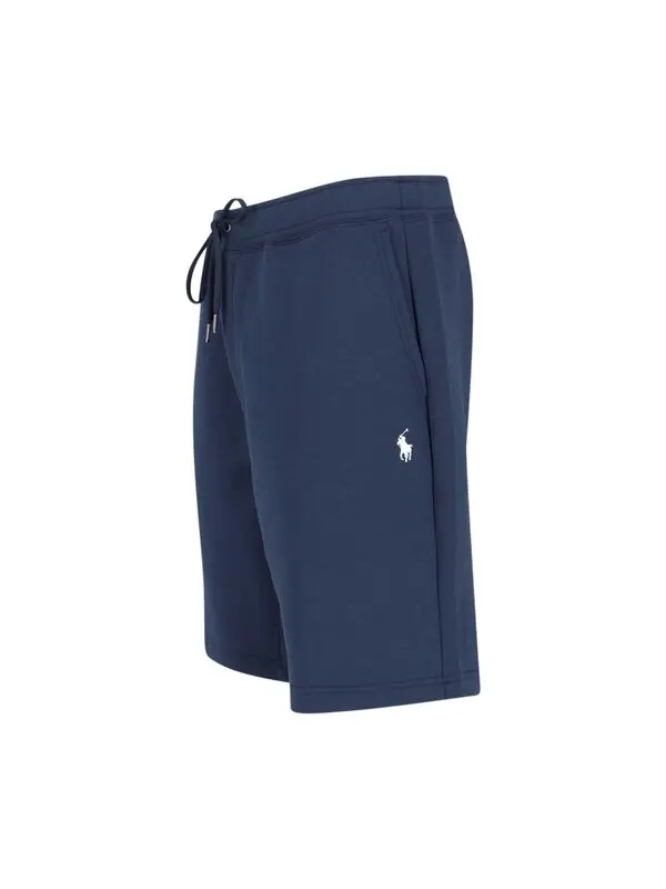Balenciaga Logo Jogger Shorts - Blue