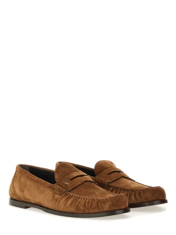 Saint Laurent Suede Moccasin