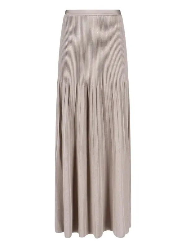 Giorgio Armani Pleated Maxi Skirt