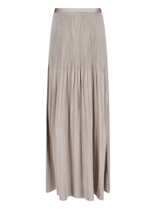 Giorgio Armani Pleated Maxi Skirt
