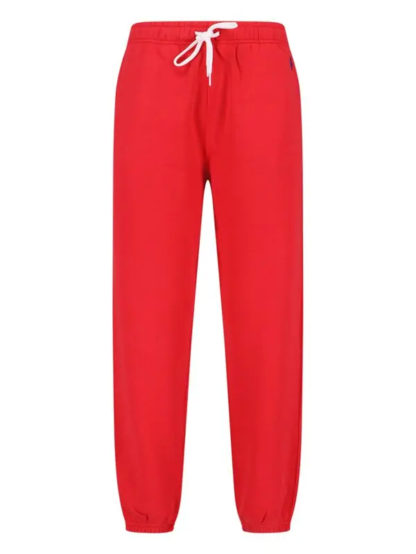 Rick Owens Viscose Blend Track Pants - Red