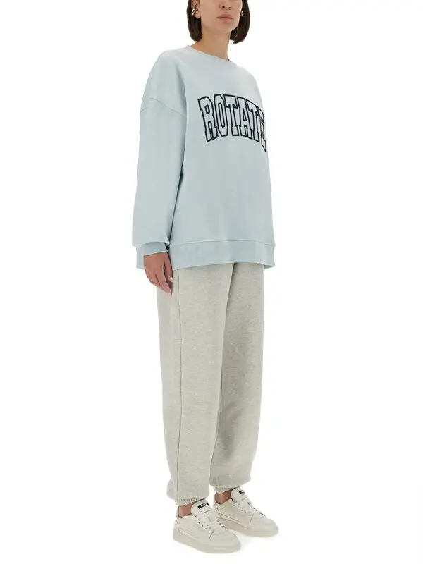 ROTATE BY BIRGER CHRISTENSEN Track Pants - Grey