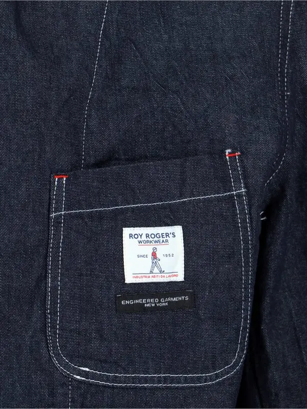 Thom Browne Denim Jacket - Blue