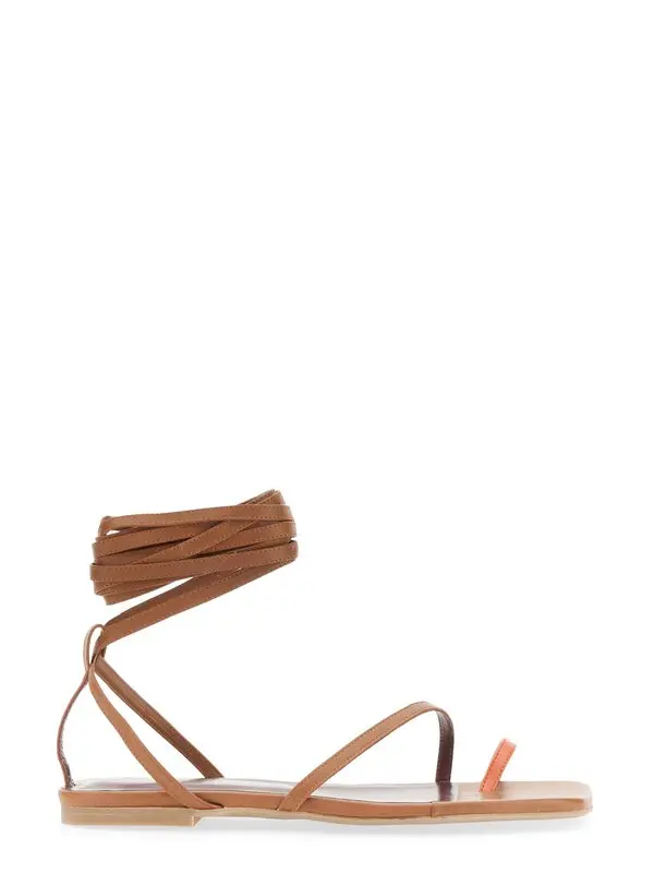 Staud Nicola Gladiator Sandals - Buff