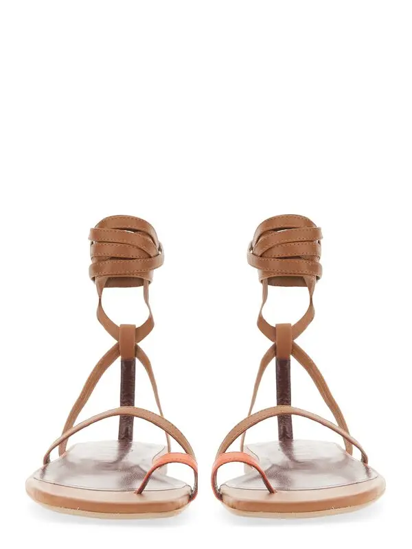 Staud Nicola Gladiator Sandals - Buff
