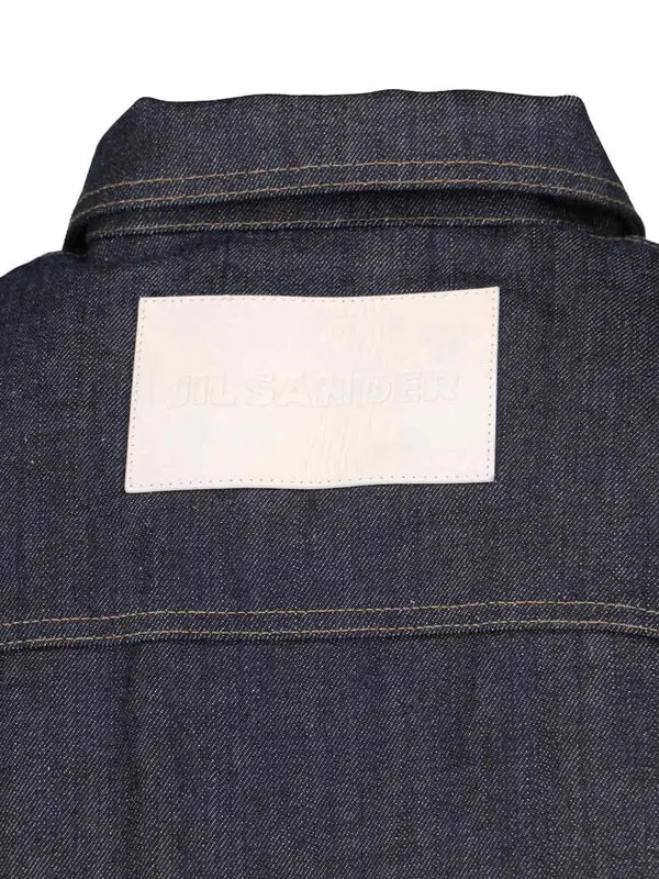 Sacai Virgin Wool Shirt Jacket - Blue