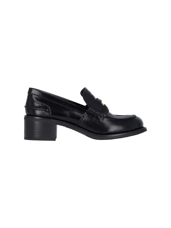 Miu Miu Penny Loafers - Black