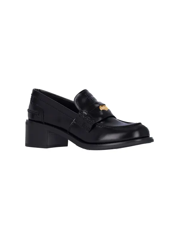 Miu Miu Penny Loafers - Black