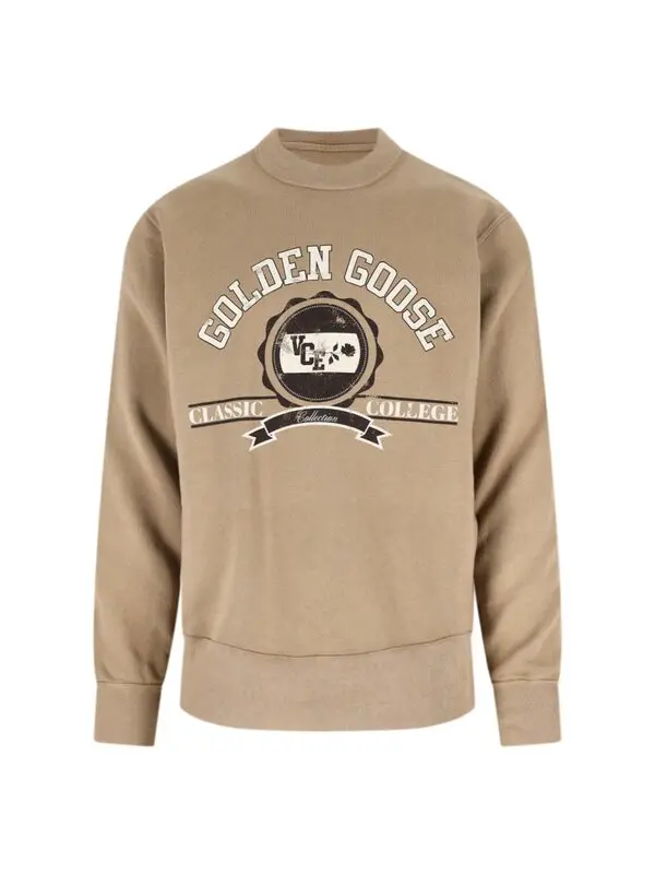 C.P. COMPANY Logo Sweatshirt - Beige