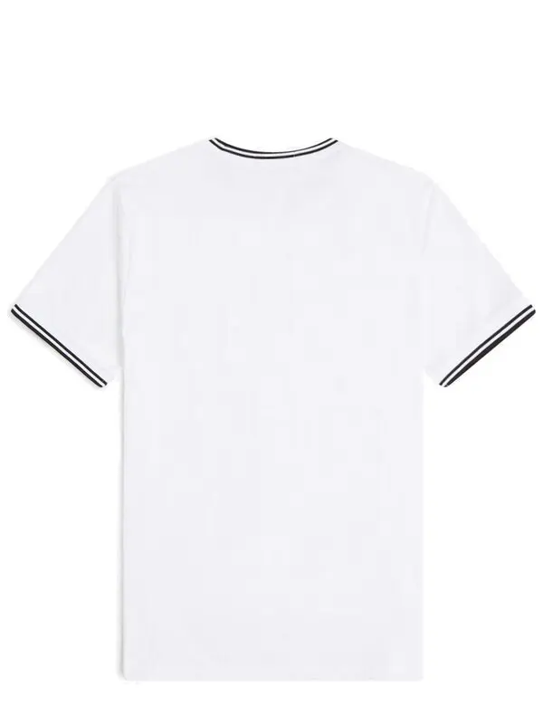 Fred Perry Double Stripe T-shirt - White