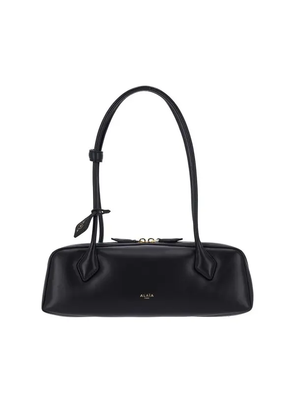 Alaïa Le Teckel Medium Shoulder Bag - Black