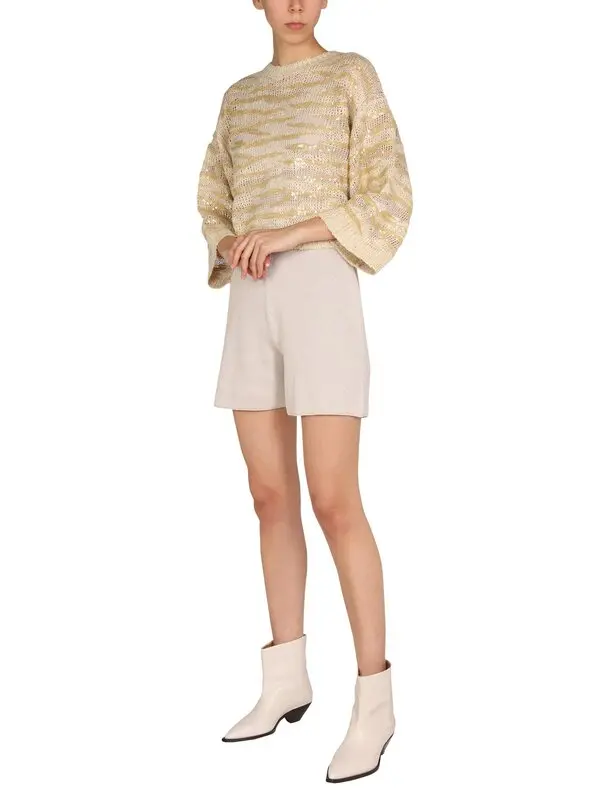 Brunello Cucinelli Perforated Mesh Top