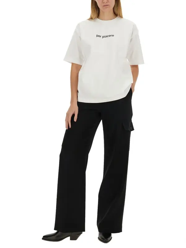 Aspesi Wide Leg Trousers With Pockets