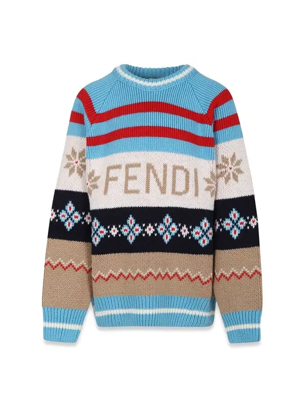 Fendi Pullover Apres Ski Wool