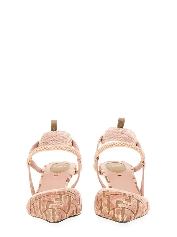 Fendi Slingback Pumps - Pink