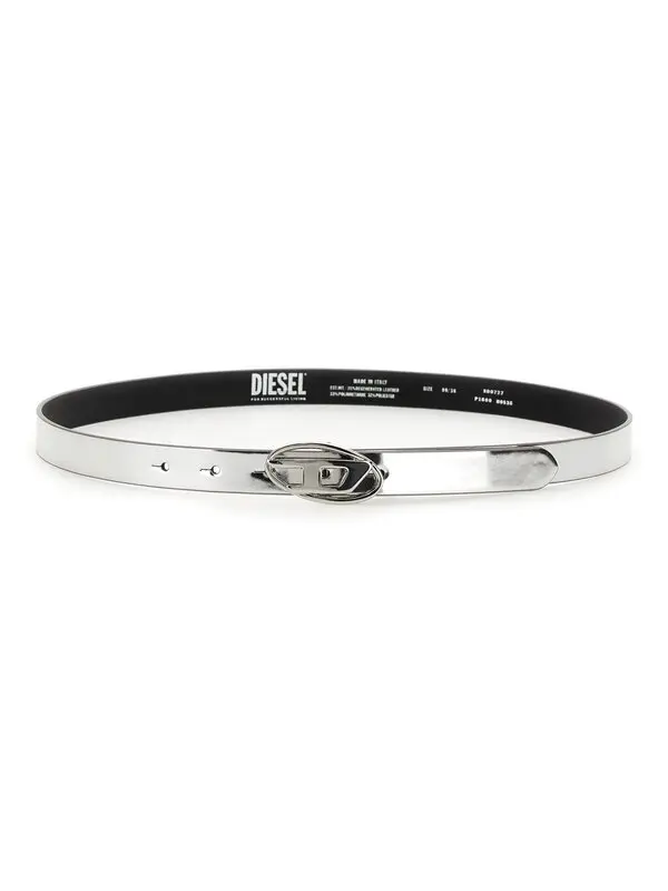 DIESEL B-1dr 20 Belt - Silver