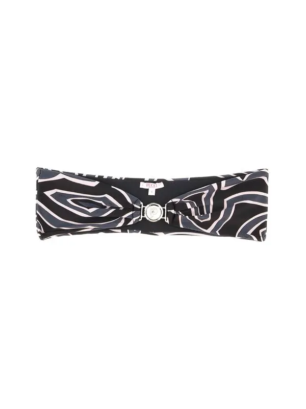 Emilio Pucci Maze Print Bandeau Bikini Top - Multicolour