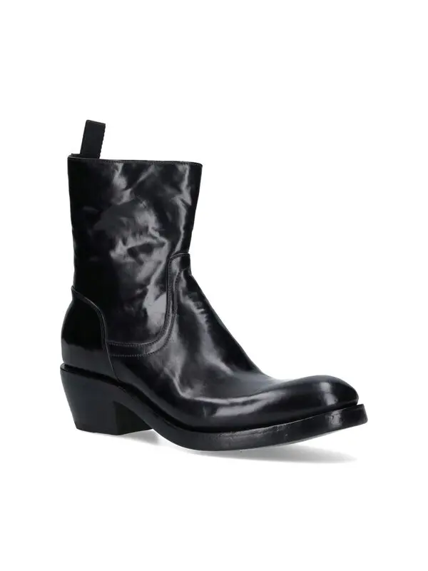 Premiata Calf Leather Ankle Boots
