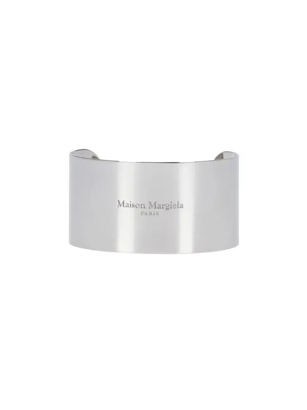 Miu Miu Logo Bracelet - Silver