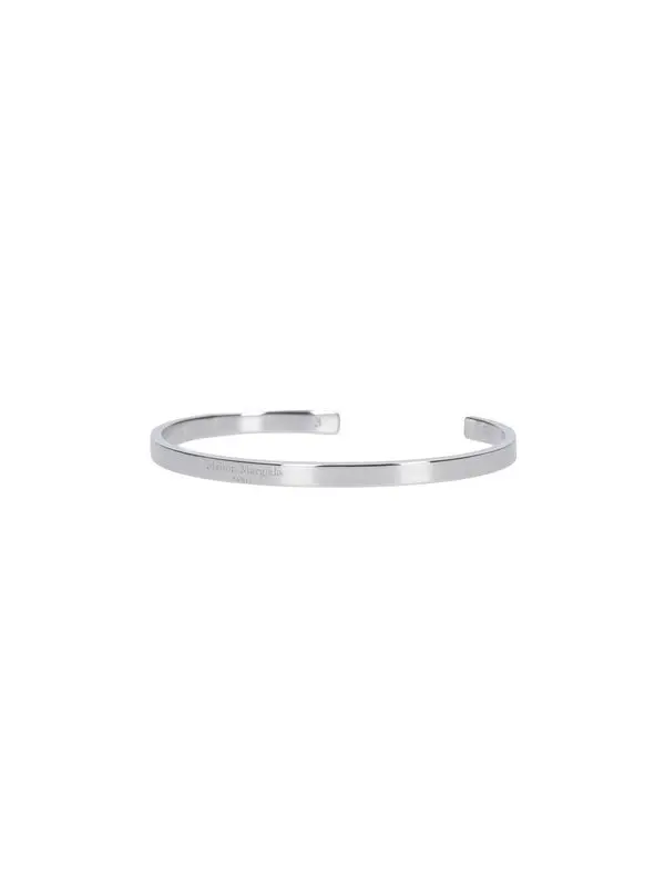 Miu Miu Logo Bracelet - Silver