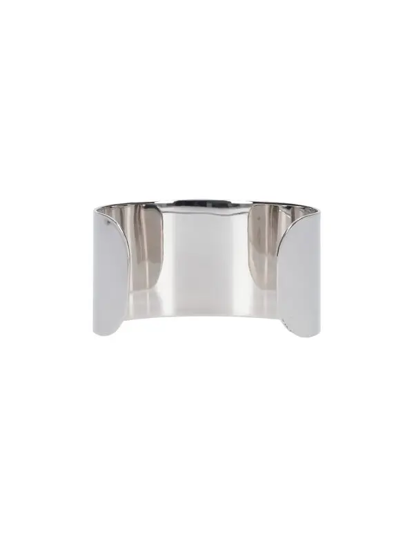 Miu Miu Logo Bracelet - Silver