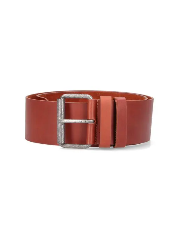 Aspesi Leather Belt - Brown