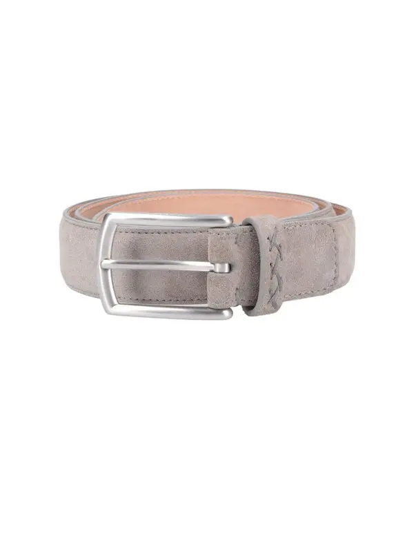 Aspesi Leather Belt - Gray