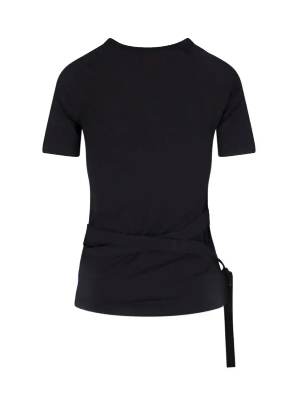 Y3 Belted T-shirt - Black