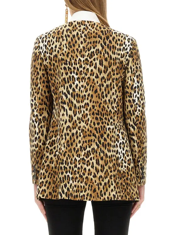 Moschino Animal Print Jacket