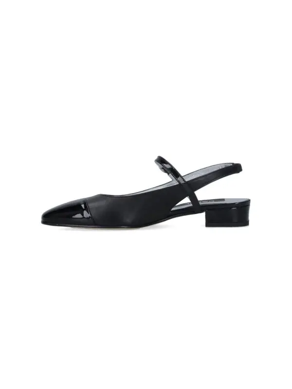 CAREL Oceano Slingback Mules - Black