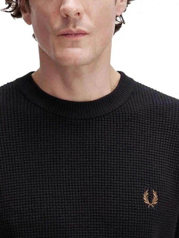 Fred Perry Embossed Knit