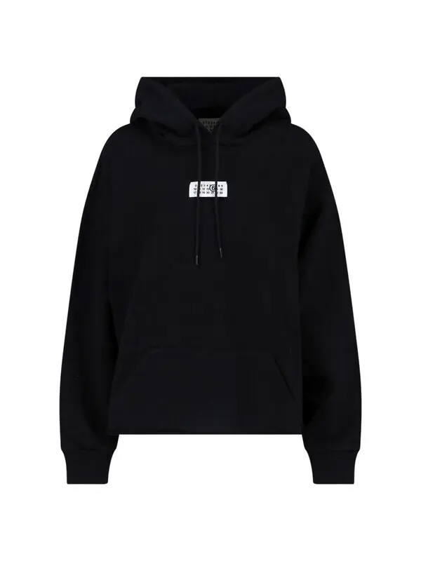 MAISON MARGIELA Numeric Hoodie - Black
