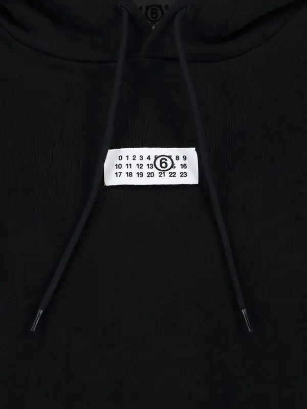 MAISON MARGIELA Numeric Hoodie - Black