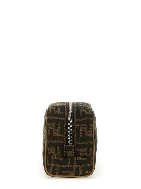 Fendi Beauty Case "ff" Jacquard - Multicolour