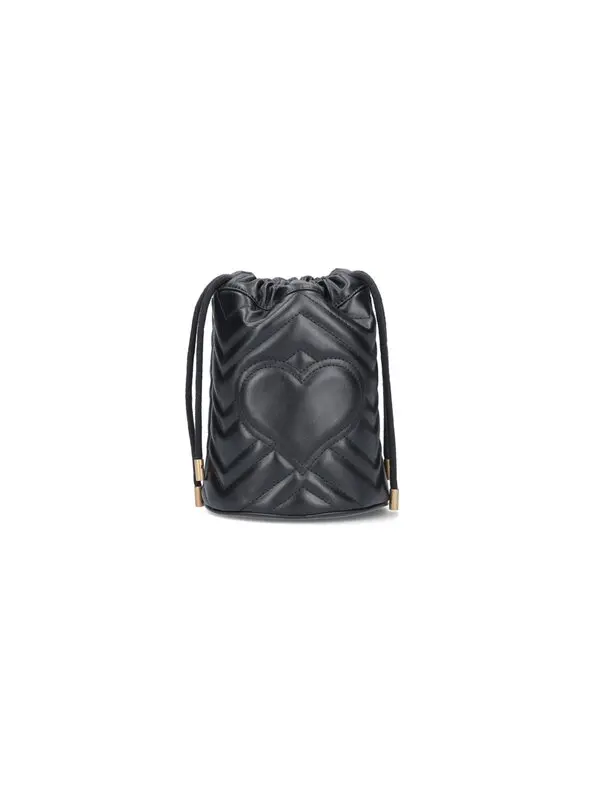 Gucci Gg Marmont Mini Bag - Black