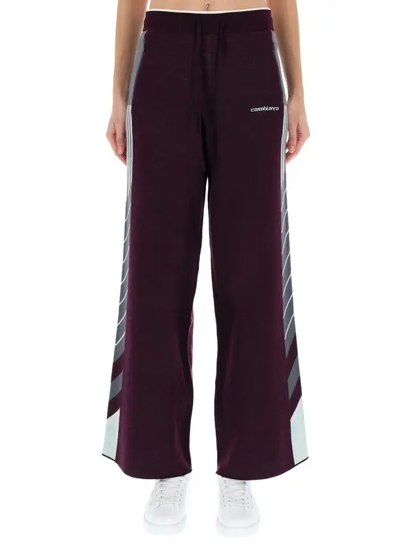 Casablanca Diagonal Tennis Pants