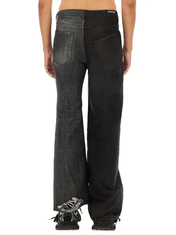 Balenciaga Fifty-fifty Jeans - Multicolour