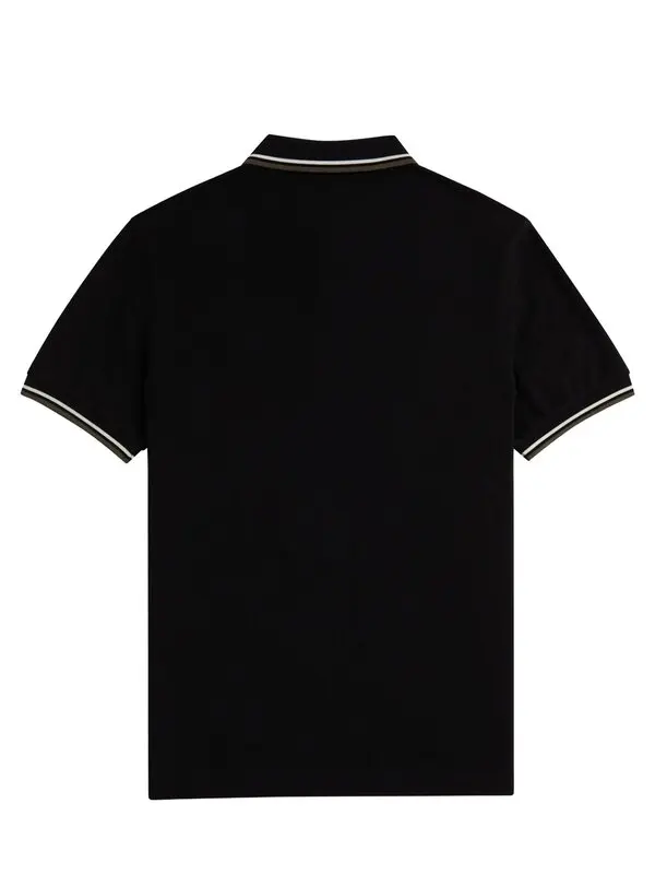 Fred Perry Polo With Logo - Black