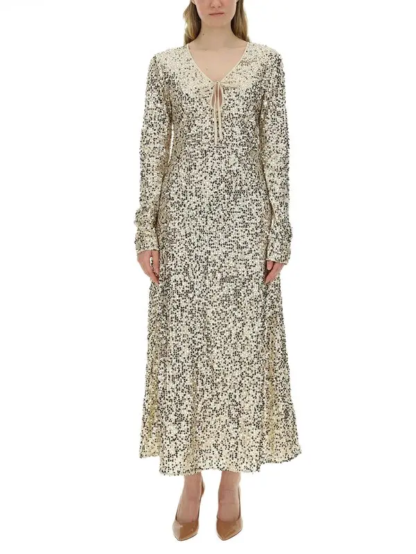 ROTATE BY BIRGER CHRISTENSEN Sequined Dress