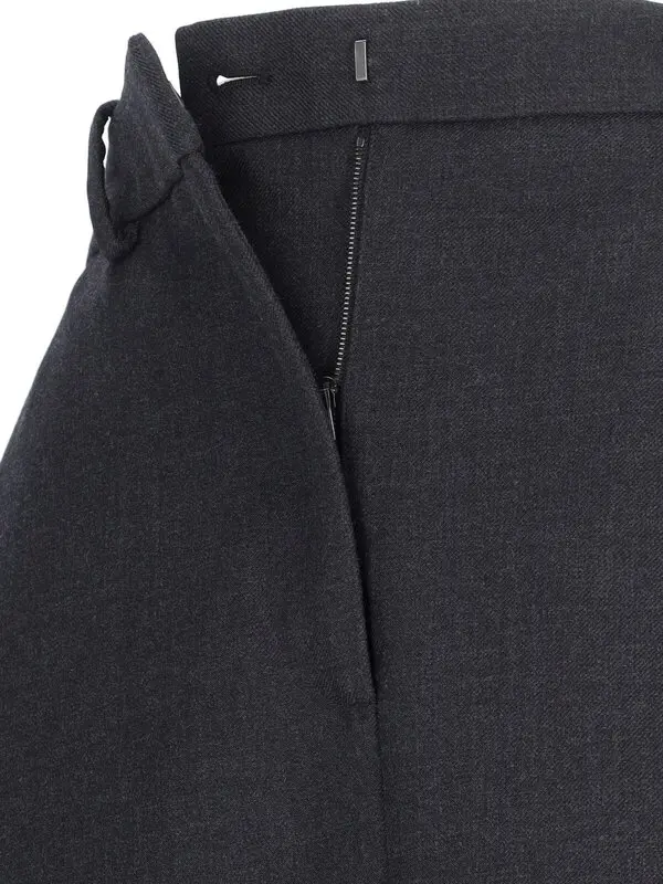 THE ROW Sheath Midi Skirt